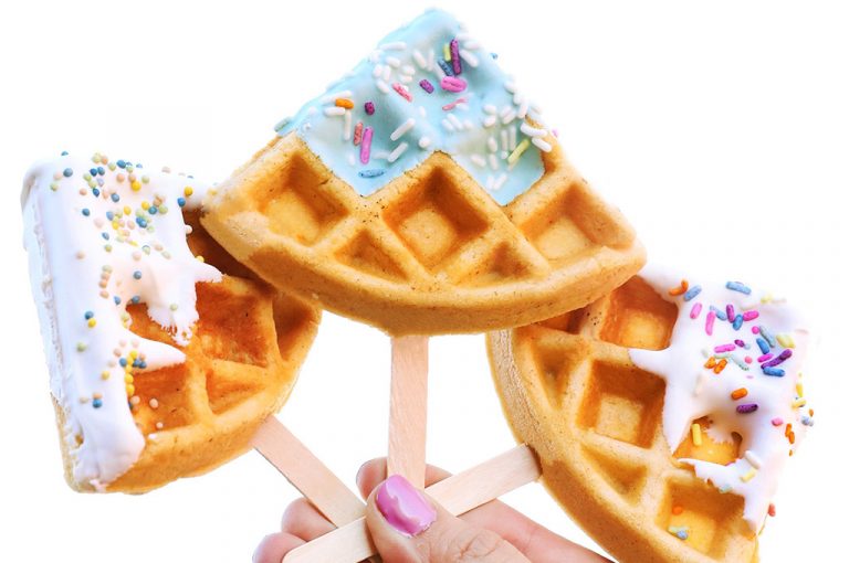 Waffles con chocolate blanco - Buen Provecho - Las mejores recetas de ...