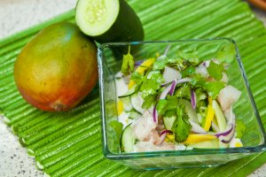 Ceviche de coco