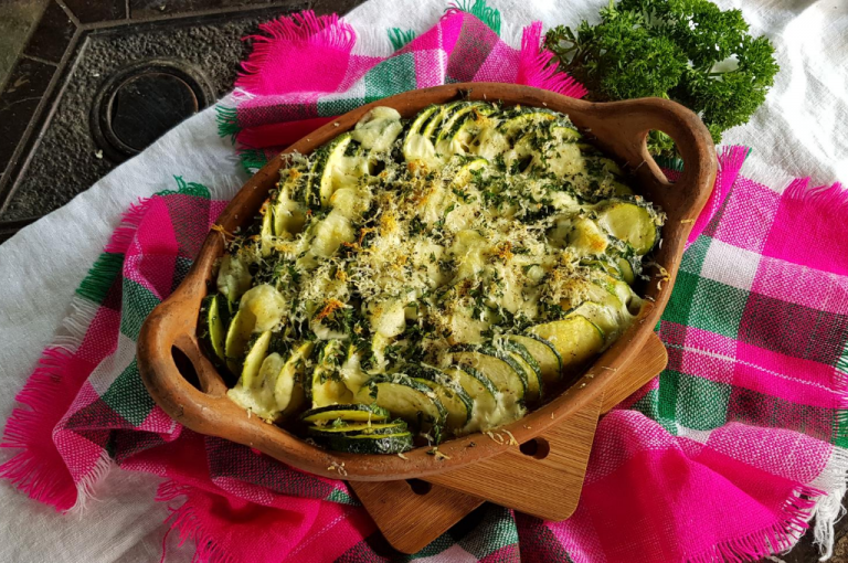 Gratinado de zucchini ¡receta al estilo del chef Espinal!