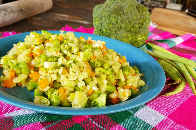 Picadillo de vegetales, una receta saludable y deliciosa