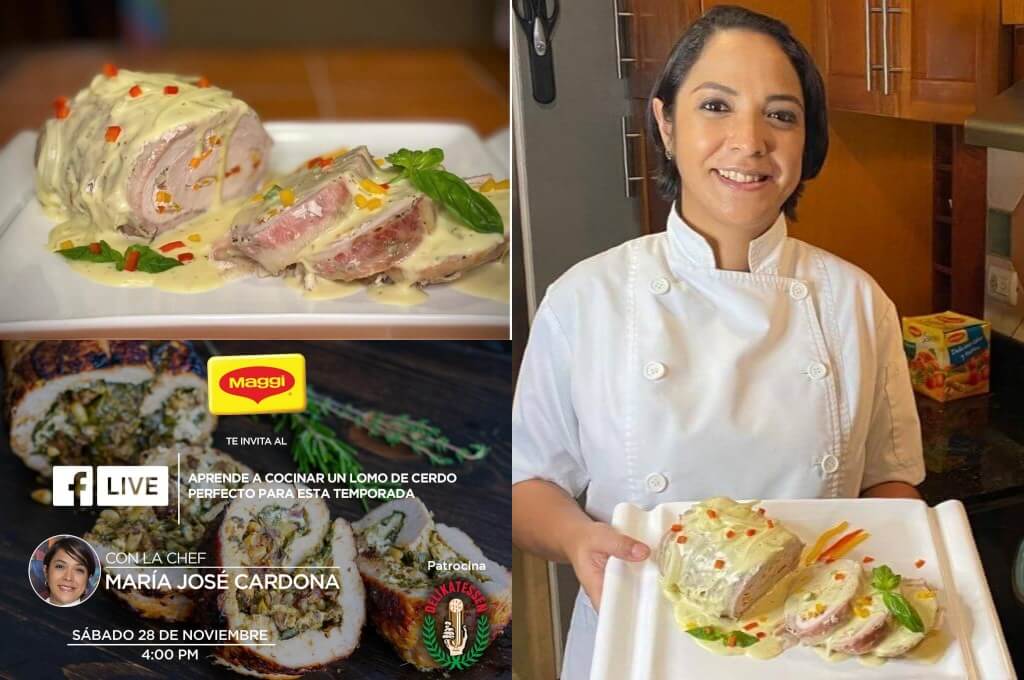 Un éxito la clase con la chef María José Cardona, Maggi y Delikatessen