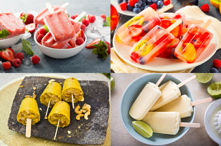 10 recetas de pilones y paletas congeladas ideales para refrescarte