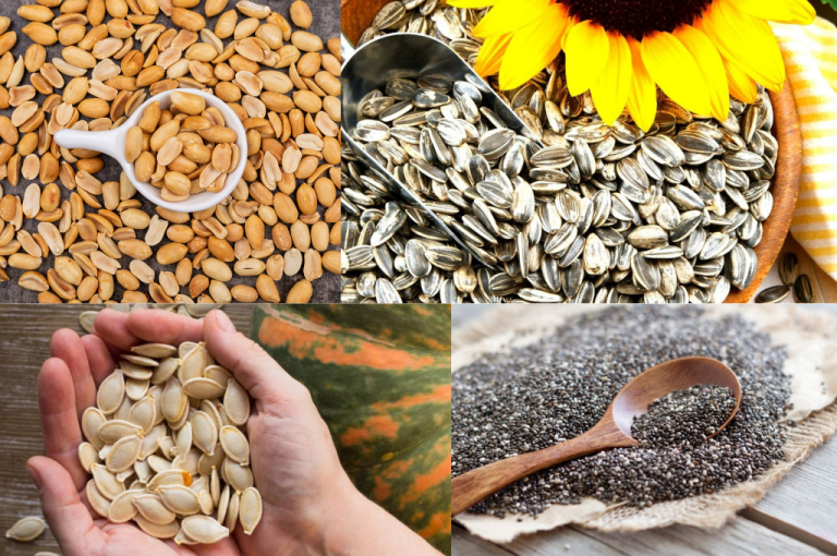 Cinco semillas saludables para disfrutar como snack durante el día