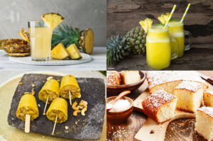 Elabora estas 5 recetas utilizando la piña como ingrediente estrella