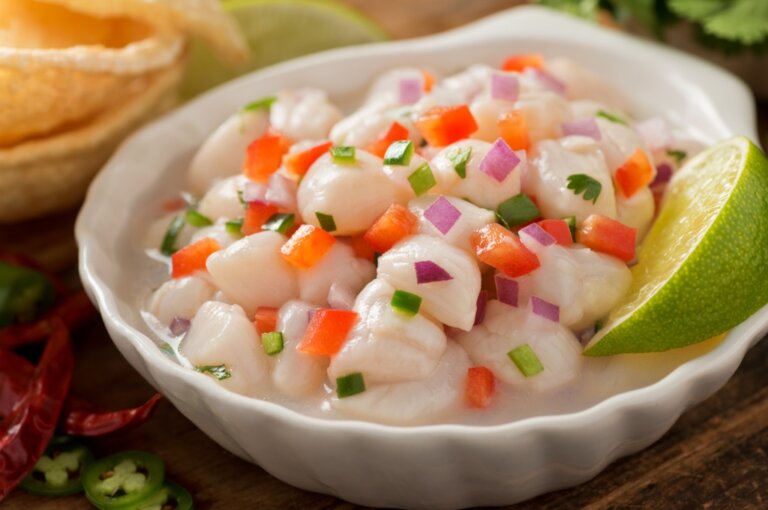 Ceviche de pescado